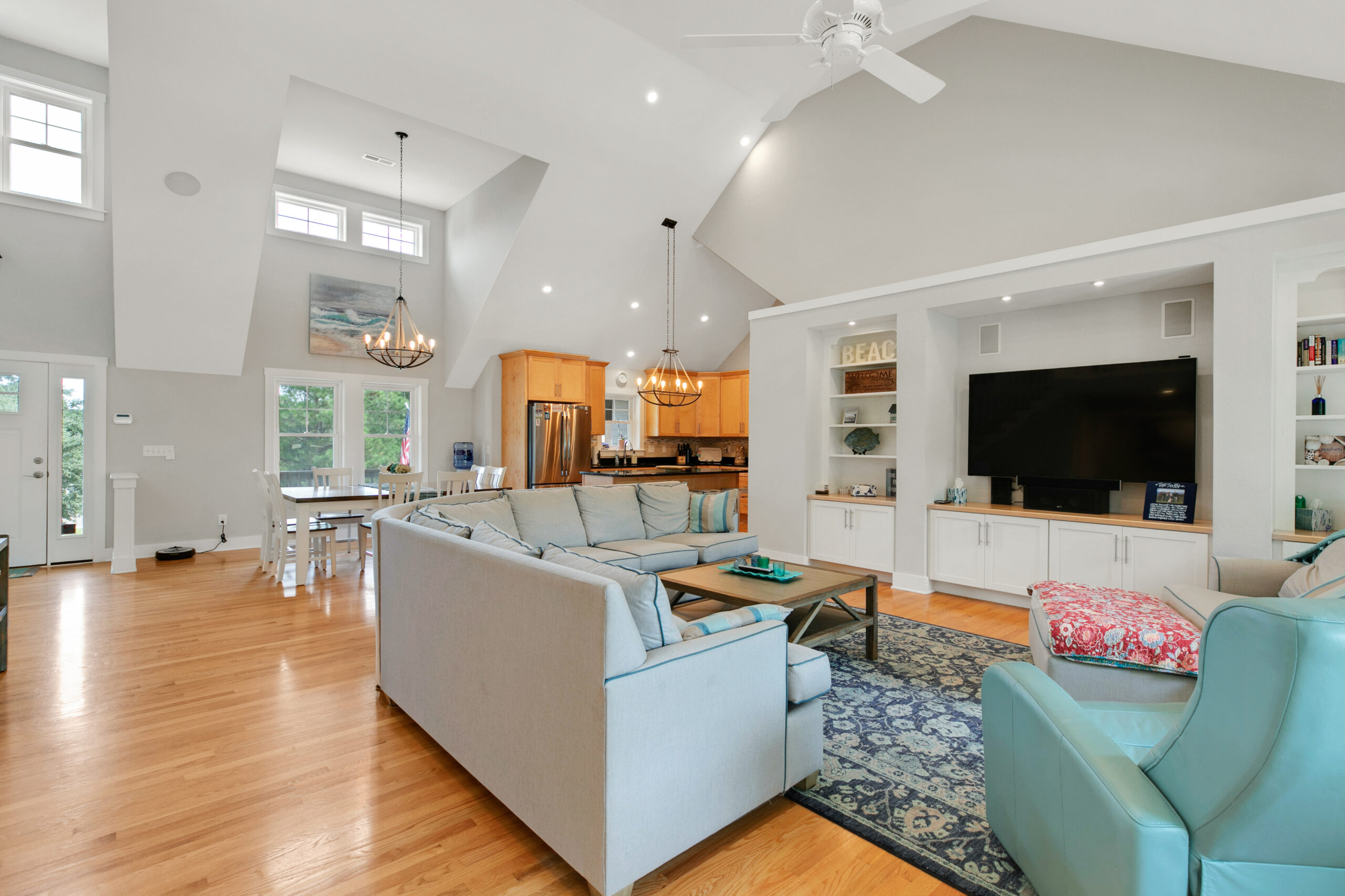 Pernell Great Room - Sandmark Custom Homes